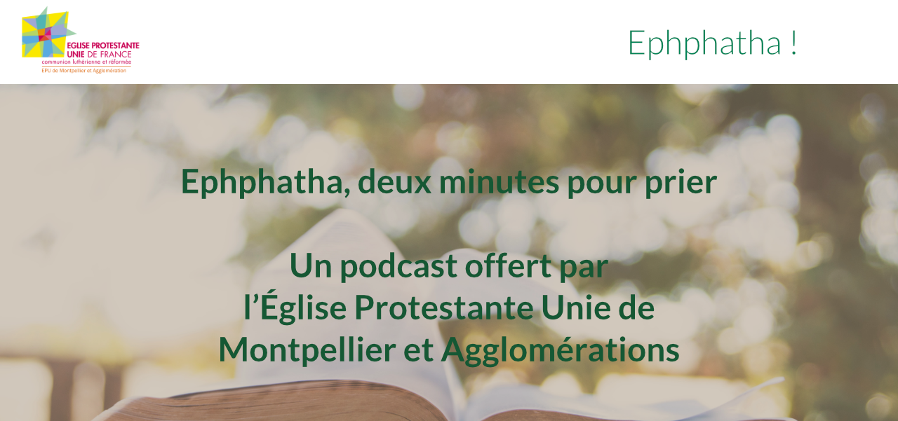 Ephphatha Carême 2021 #40, samedi 3 avril 2021 - FM-plus